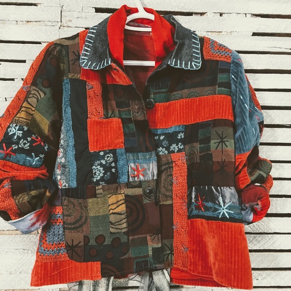 Parsley & Sage | Jackets & Coats | Boho Patchwork Jacket | Poshmark